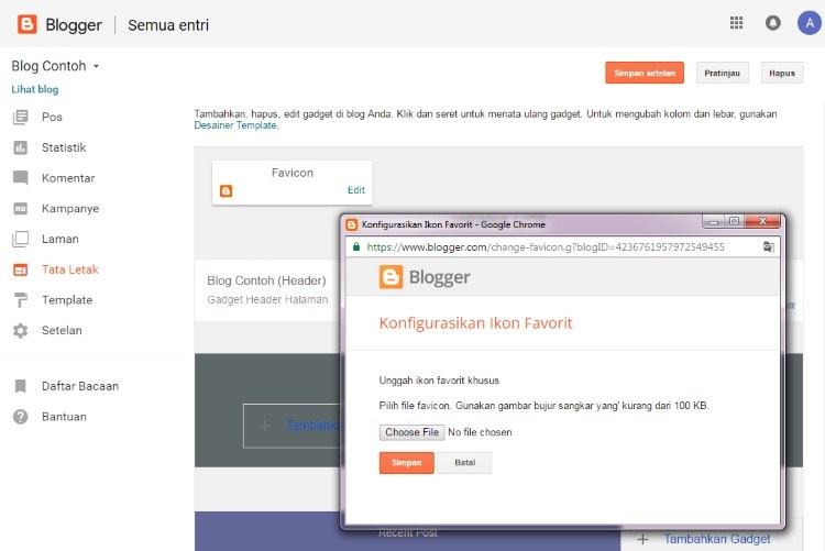 Buat Blog Blogspot Kamu Unik dengan Mengganti Favicon Blogger – GimTekno